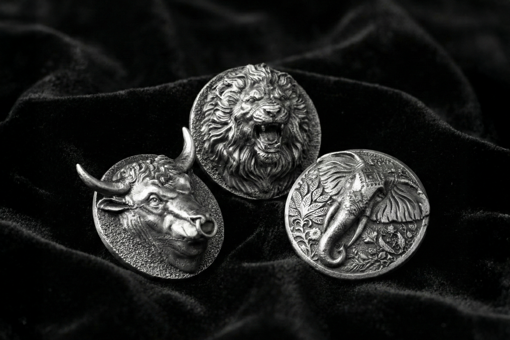 Button Sets - Handmade and Luxurious Pieces – White Lion Jewels